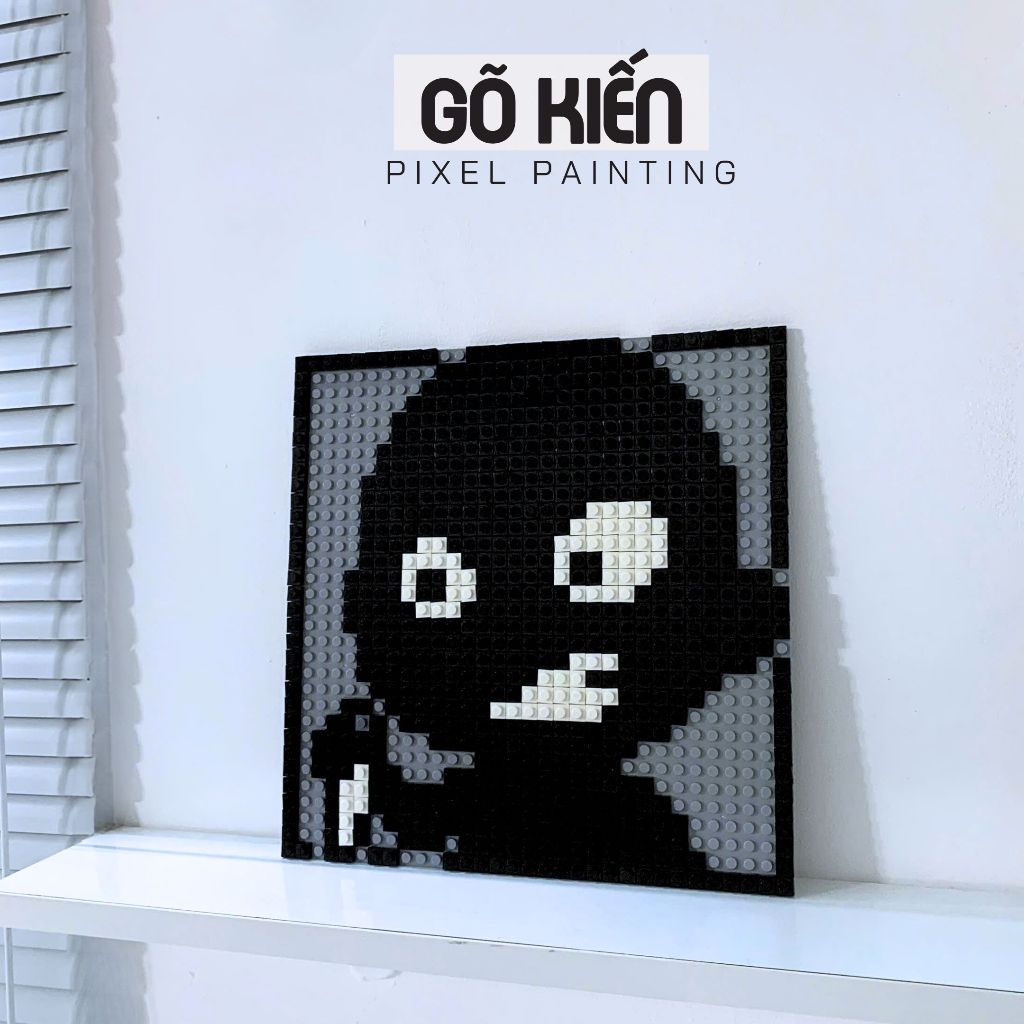 Tranh pixel tự gắp ghép Gương mặt hung thủ trong Conan - kích thước ...