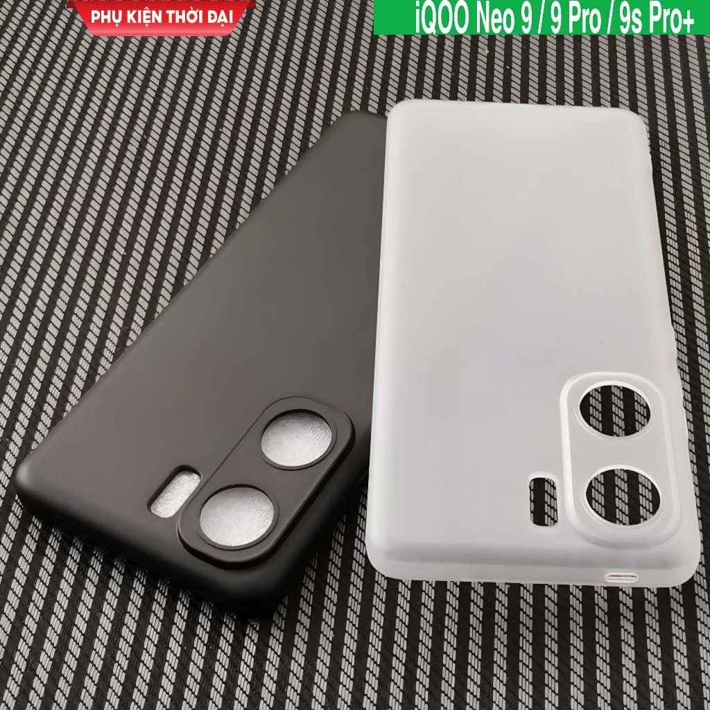 Ốp lưng iQOO Neo 9 / Neo 9 Pro / Neo 9s Pro / 9s Pro+ dẻo màu siêu mỏng ôm máy chống sốc ...