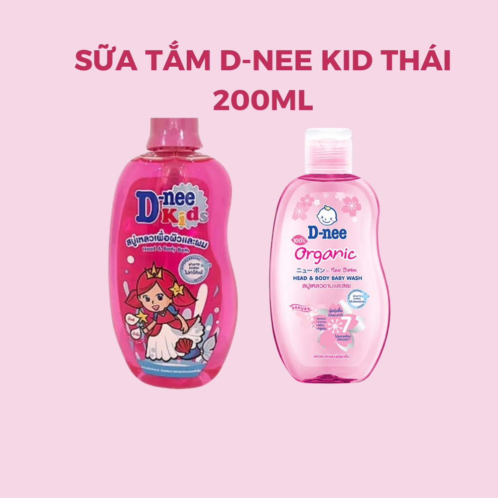 SỮA TẮM GỘI -D-NEE KID (200ML) | Shopee Việt Nam