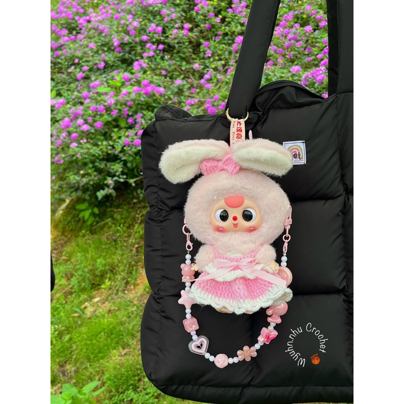 [ẢNH THẬT SHOP CHỤP, KHÔNG KÈM BB3]-SET VÁY HỒNG 2 TẦNG CHO THỎ MACARON ...