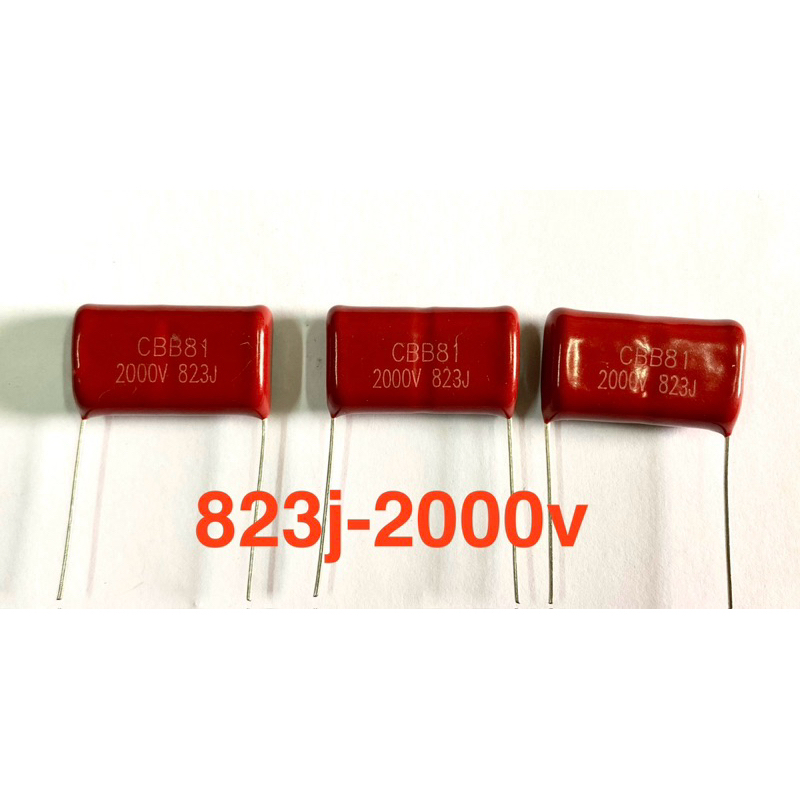 Tụ kẹo 823j-2000v (0,082uf - 2000v) hàng mới, chất lượng tốt | Shopee ...