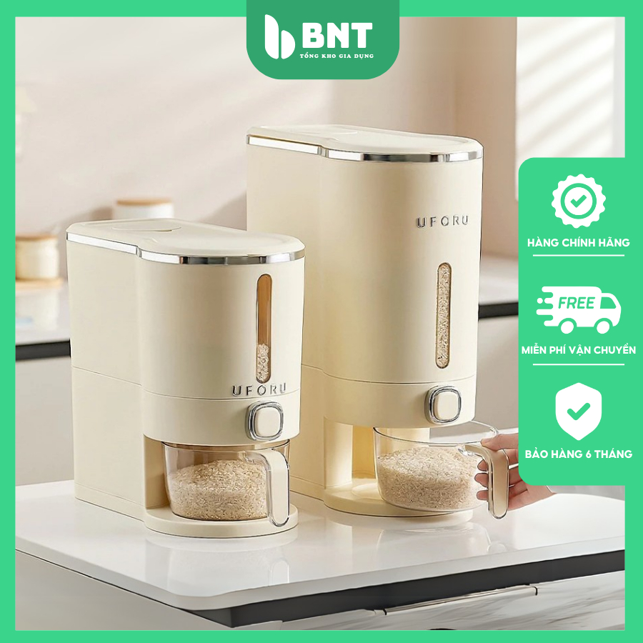 Thùng Đựng Gạo, Mì, Thực Phẩm Cấp Thực Phẩm Chống Ẩm Chống Côn Trùng BNT OFFICIAL | Shopee Việt Nam