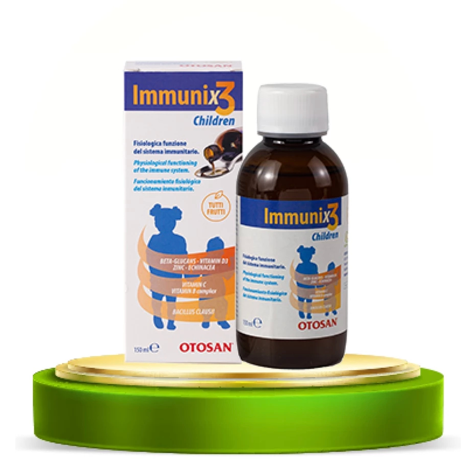 SIRO IMMUNIX 3- siro hỗ trợ tăng cường sức khỏe, tăng sức đề kháng,thơm ...