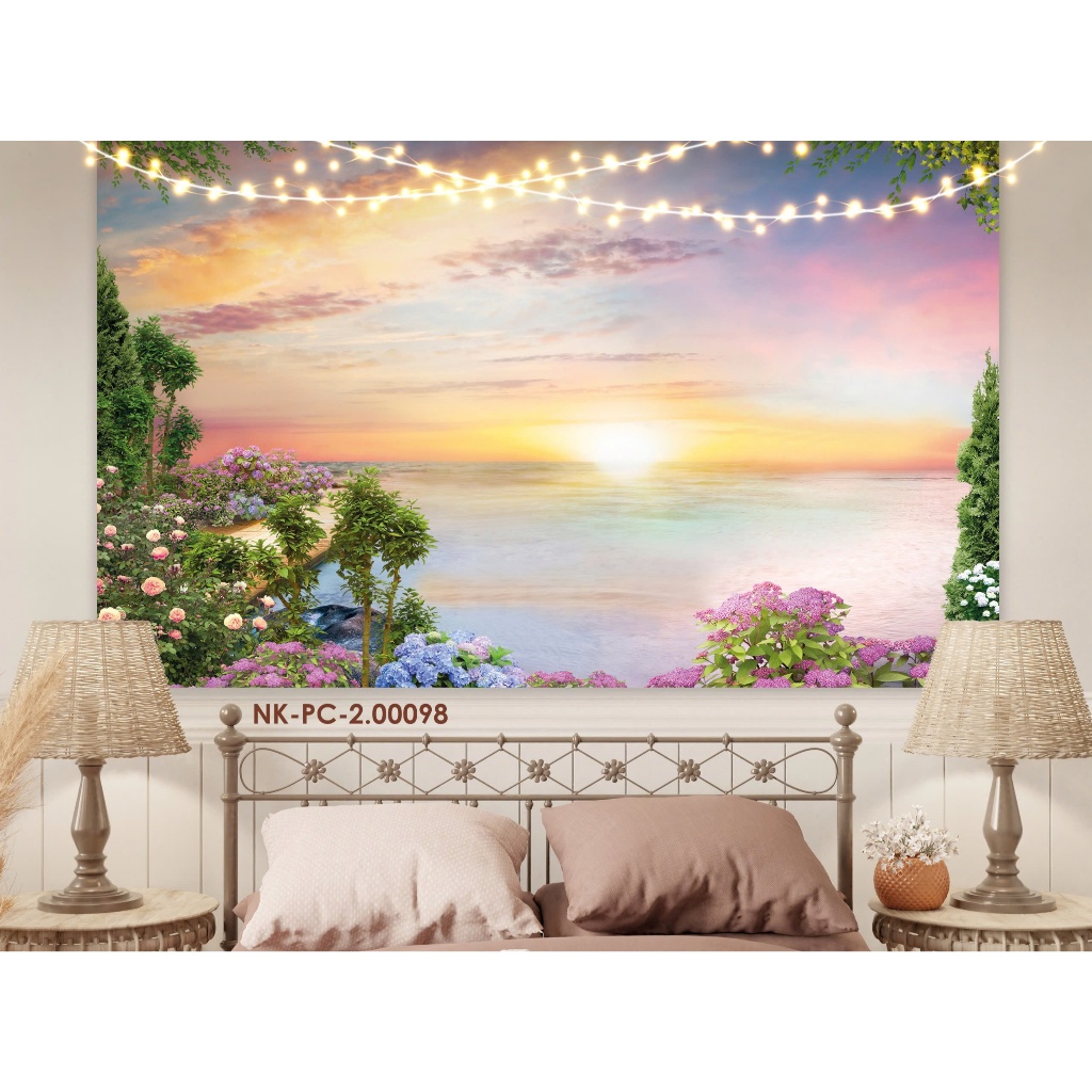 Tranh vải treo tường, backdrop phong cảnh,thiên nhiên, thiết kế theo ...