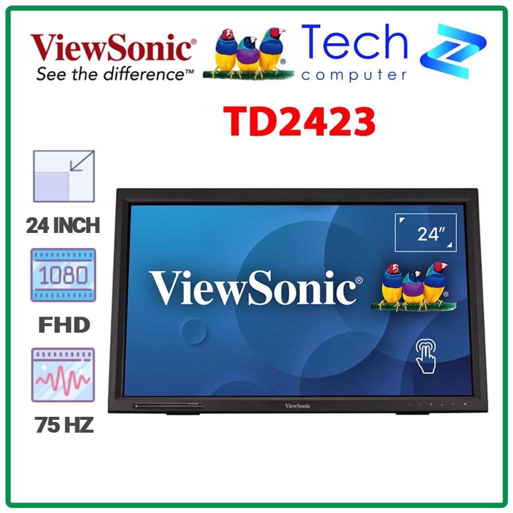 Màn hình Viewsonic TD2423 23.6 inch FHD VA - Cảm ứng | Shopee Việt Nam