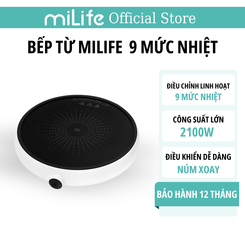 Bếp từ miLife Youth Lite 9 mức nhiệt / BH 12 tháng | Shopee Việt Nam