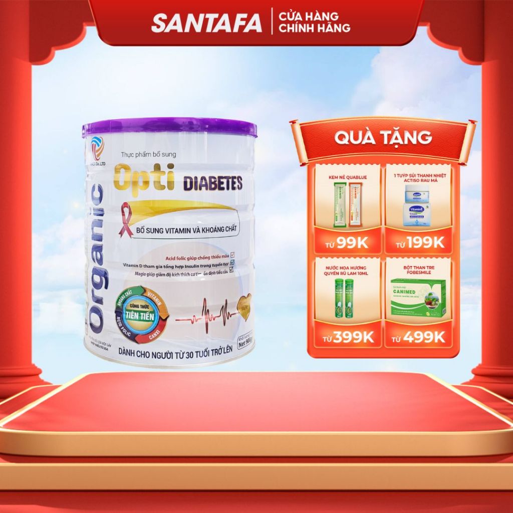 Sữa Bột Tiểu Đường OPTI DIABETES Ổn Định Đường Huyết, Bổ Sung Dinh ...