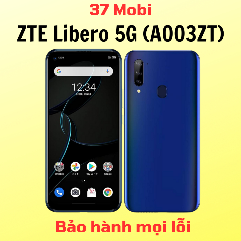 Điện thoại ZTE Libero 5G (A003ZT) bản Lock Sim - Snapdragon 690 5G ram 4G+64G | Shopee Việt Nam