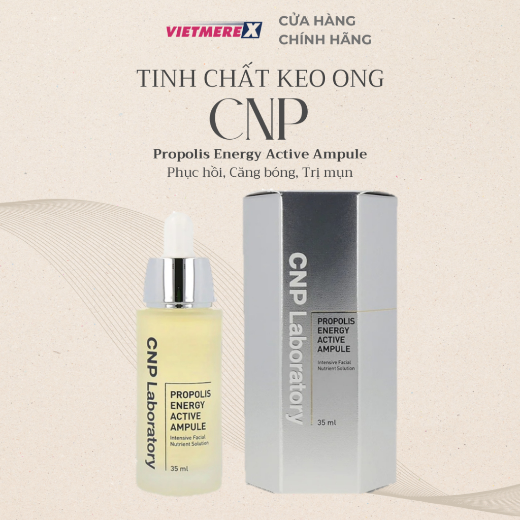 Tinh chất keo ong CNP Propolis Energy Active Ampule 35ml Tái tạo Phục hồi da | Shopee Việt Nam