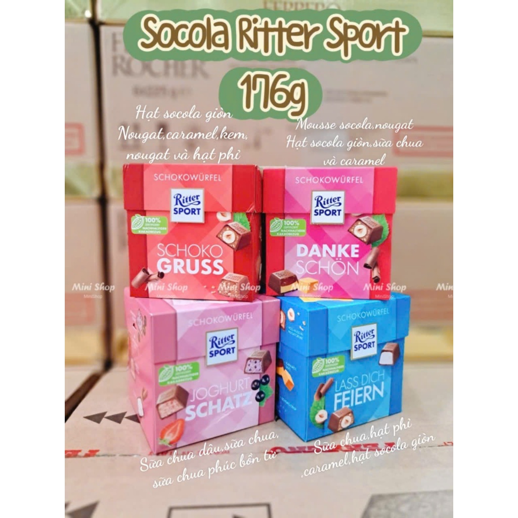 Socola Ritter Sport 176g | Shopee Việt Nam