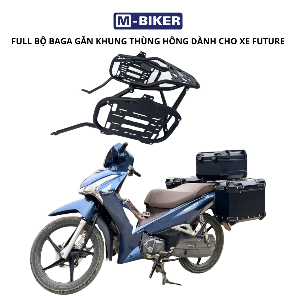Baga Sau Honda Future - Baga Đơn và Baga Gắn Khung Thùng Hông, Hàng ...