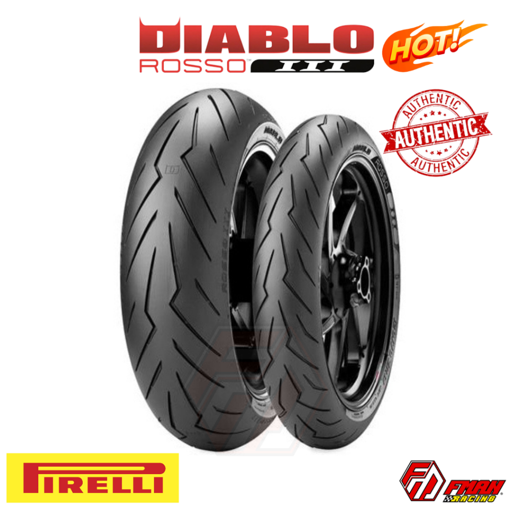 PIRELLI DIABLO ROSSO 3 100/110/120/140/150/160/180/190 CHÍNH HÃNG | Shopee Việt Nam