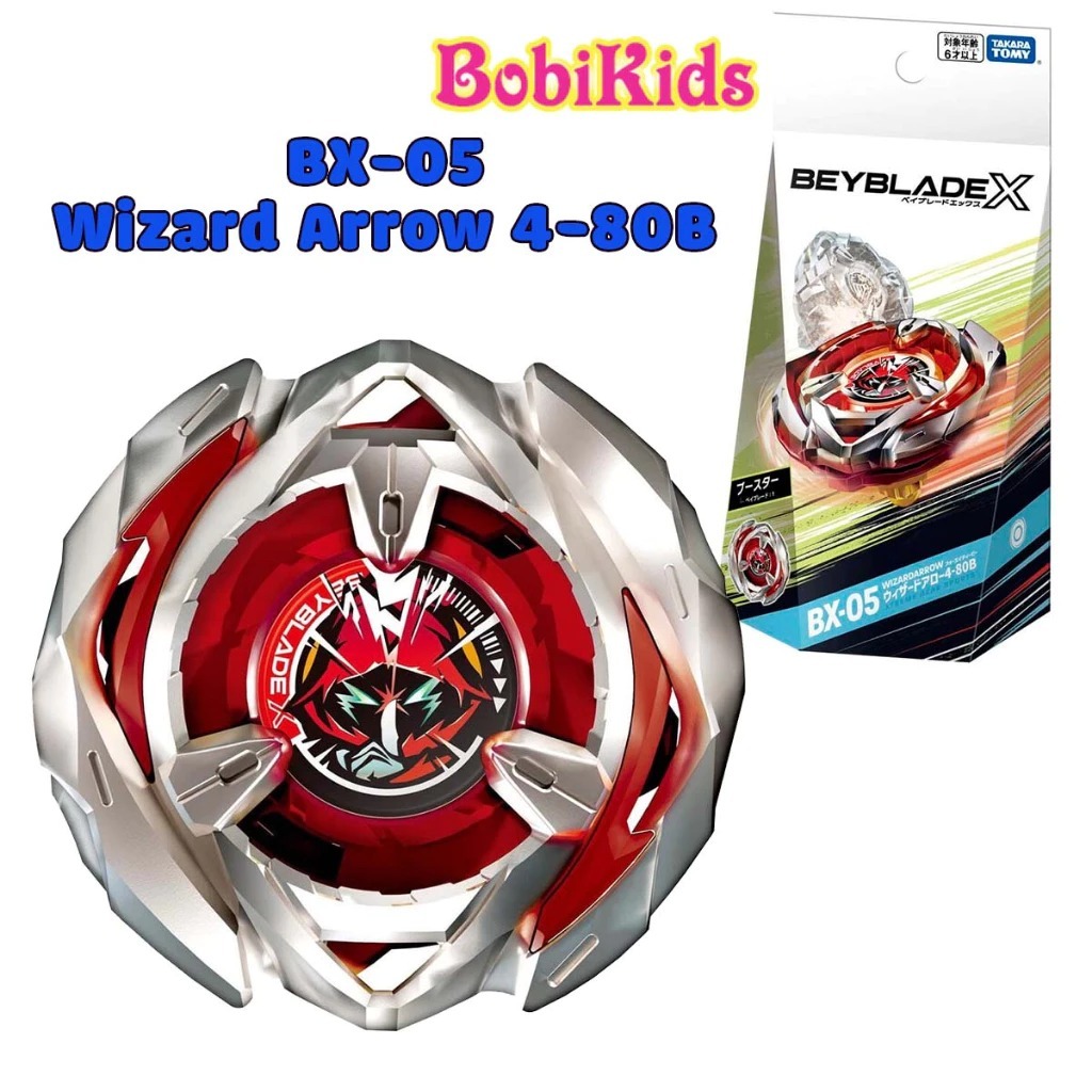 BeybladeX - Con Quay BX05: Booster Wizard Arrow 4-80B | Beyblade X ...