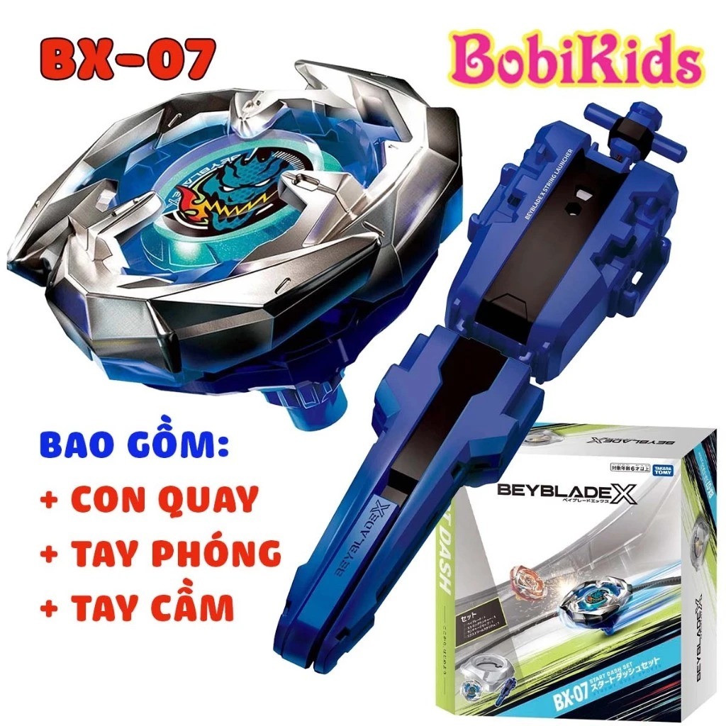 BeybladeX BX07 - BÁN LẺ Con Quay Dran Sword + Bộ tay phóng | TAKARA ...