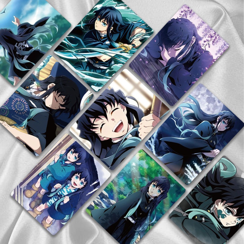 Set 50 Thẻ Ảnh Lomo Tokito Muichiro, Card Hologram Kimetsu No Yaiba cực ...