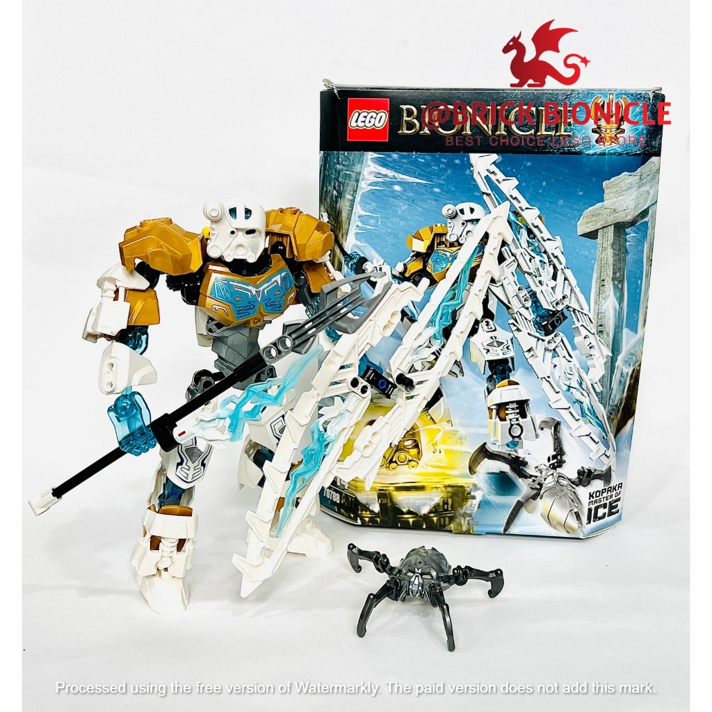 LEGO BIONICLE - ĐỒ CHƠI LẮP RÁP LEGO BIONICLE - 70788 Kopaka - Master ...