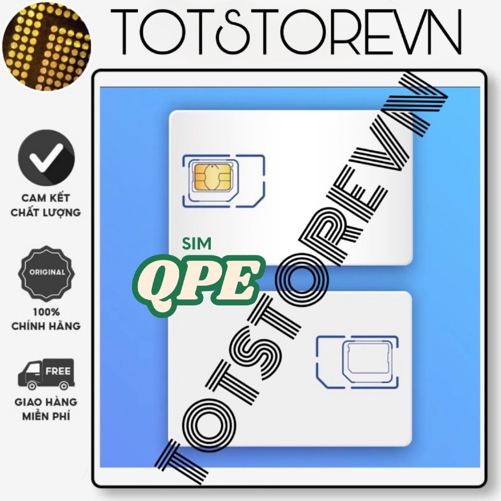 Sim Ghép QPE ProNew Pro chính hãng | Shopee Việt Nam