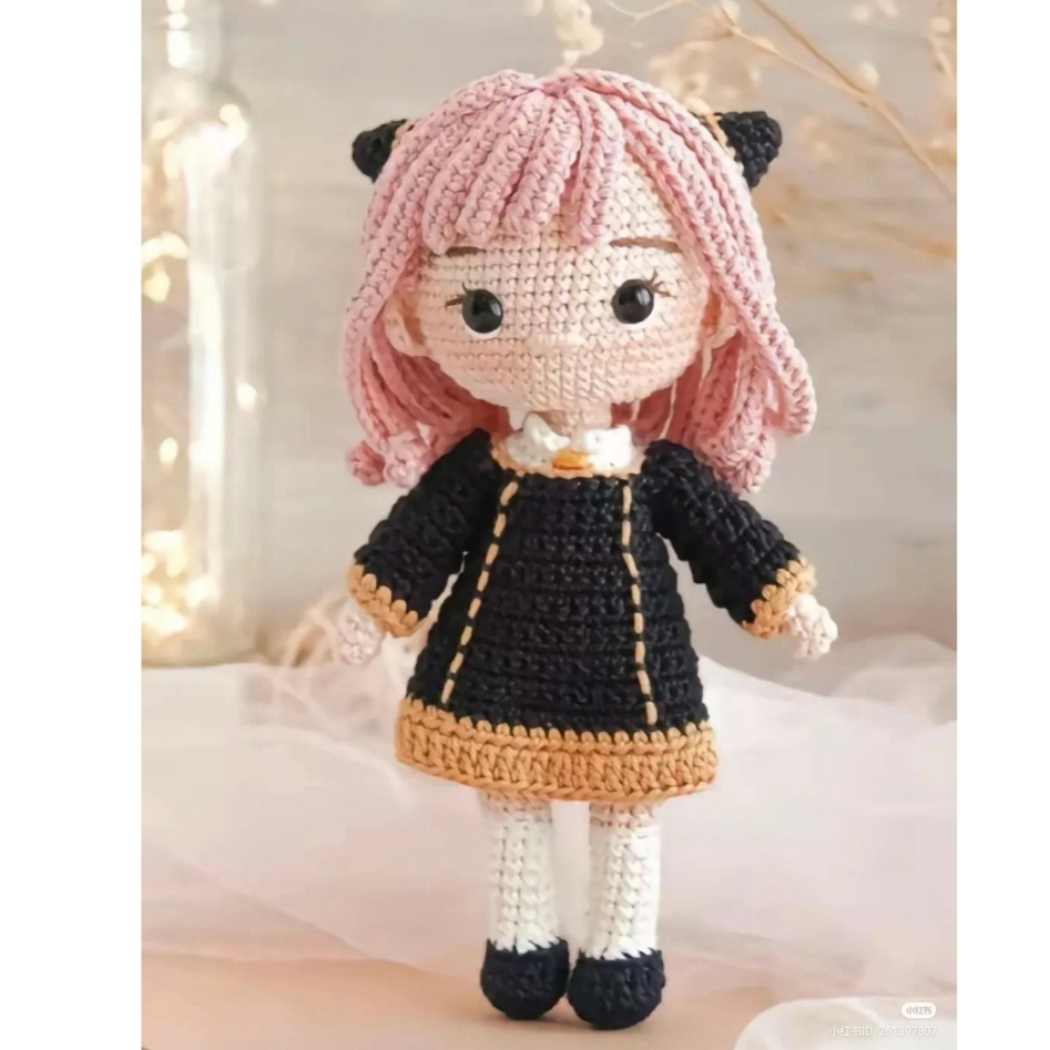 Bé Anya - SPY x FAMILY - Búp Bê Len Handmade - Đan Móc Len Thủ Công ...