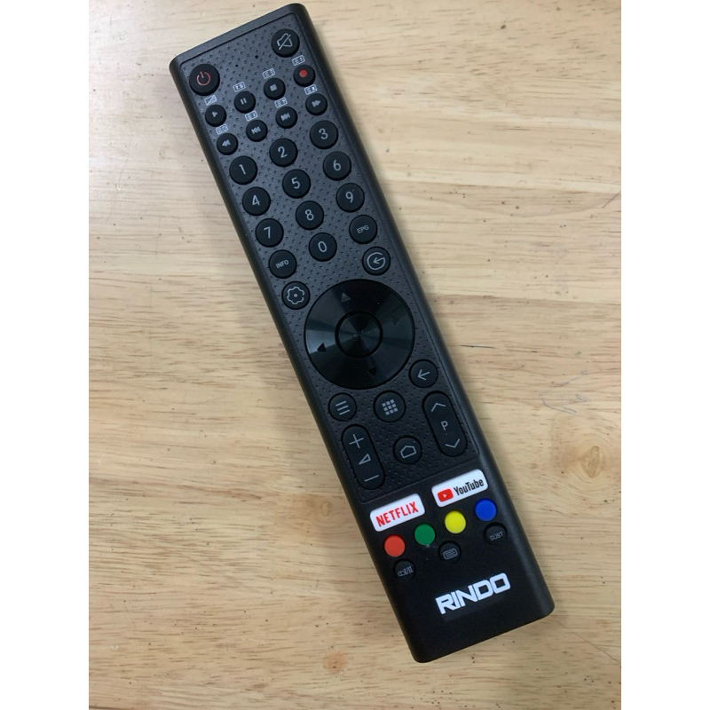Remote điều khiển tivi led Rindo Smart + tặng kèm pin | Shopee Việt Nam