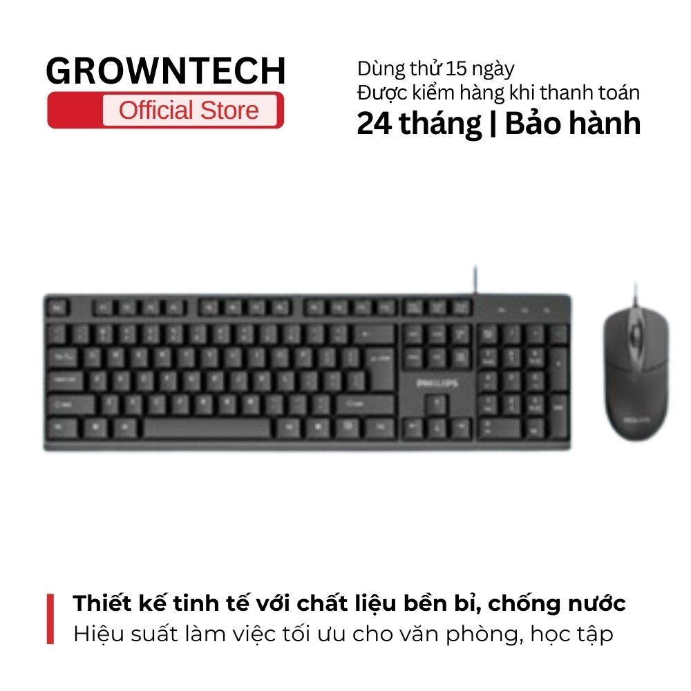 COMBO PHÍM CHUỘT DÂY PHILIPS C334 - Kết hợp hoàn hảo giữa hiệu suất và ...