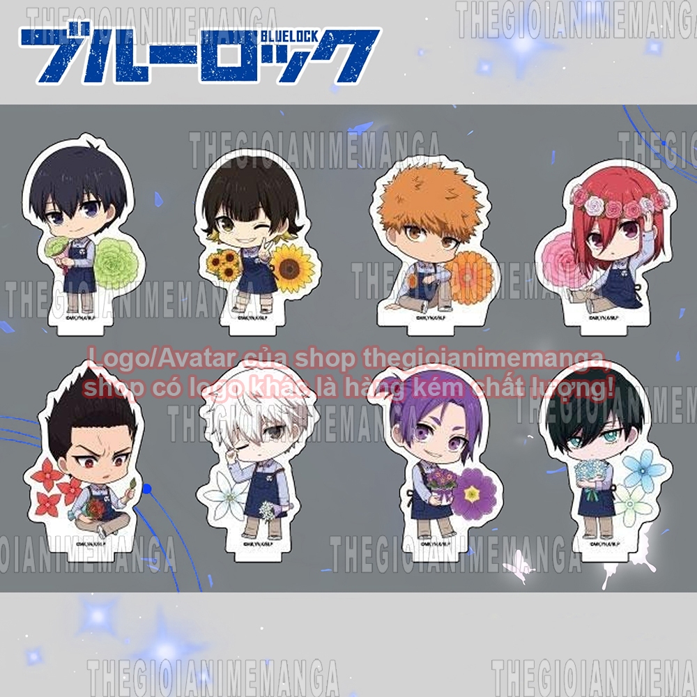 (3cm) Standee mini BLUE LOCK ver HOA tượng acrylic anime mica chibi mô ...