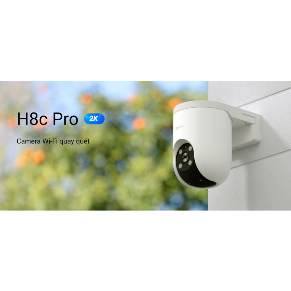 Camera IP Wifi EZVIZ H8C 3MP PRO (2K) Xoay Ngoài trờI Có Lan Chính hãng ...