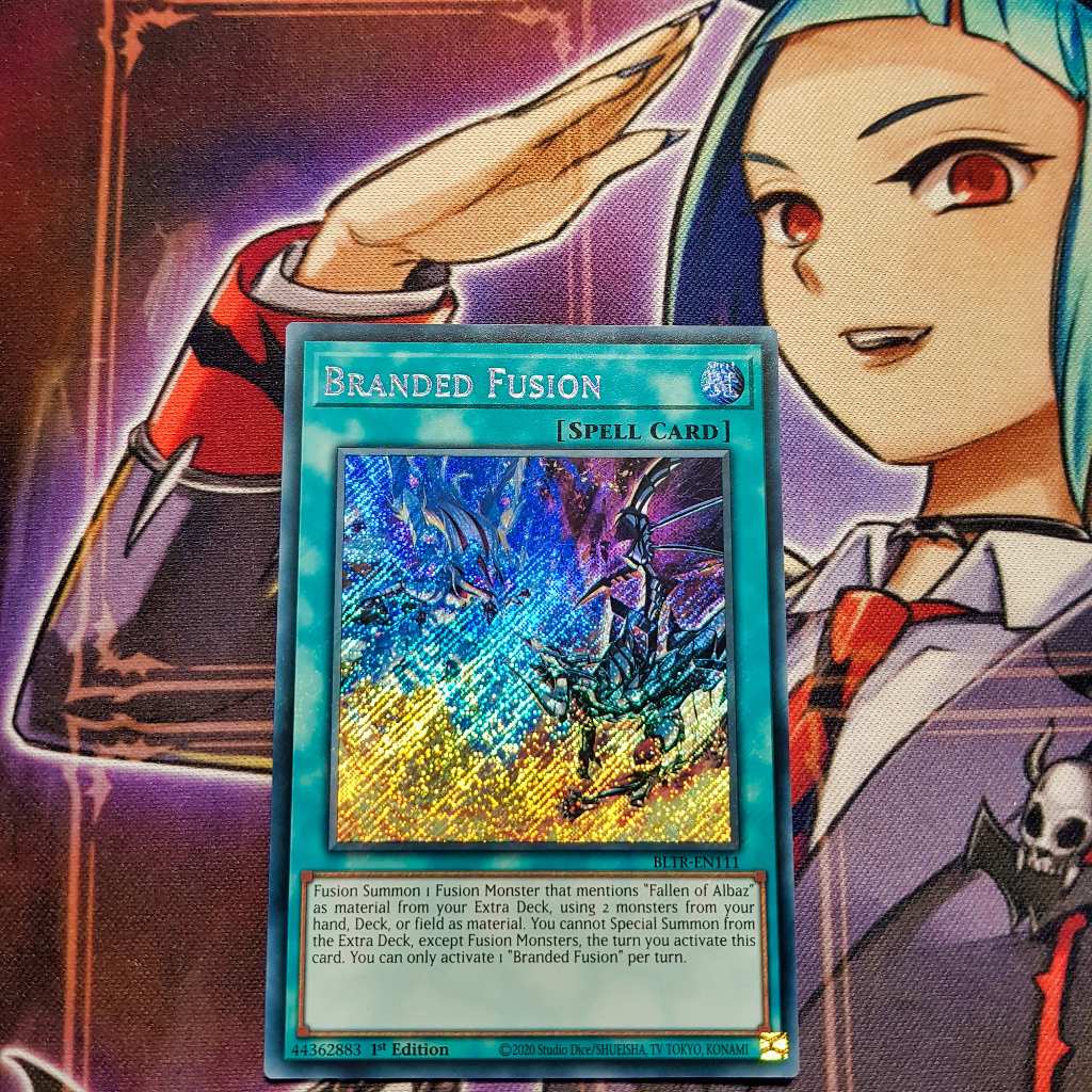 Thẻ bài Yugioh chính hãng | Branded Fusion | BLTR Secret Rare | Shopee ...