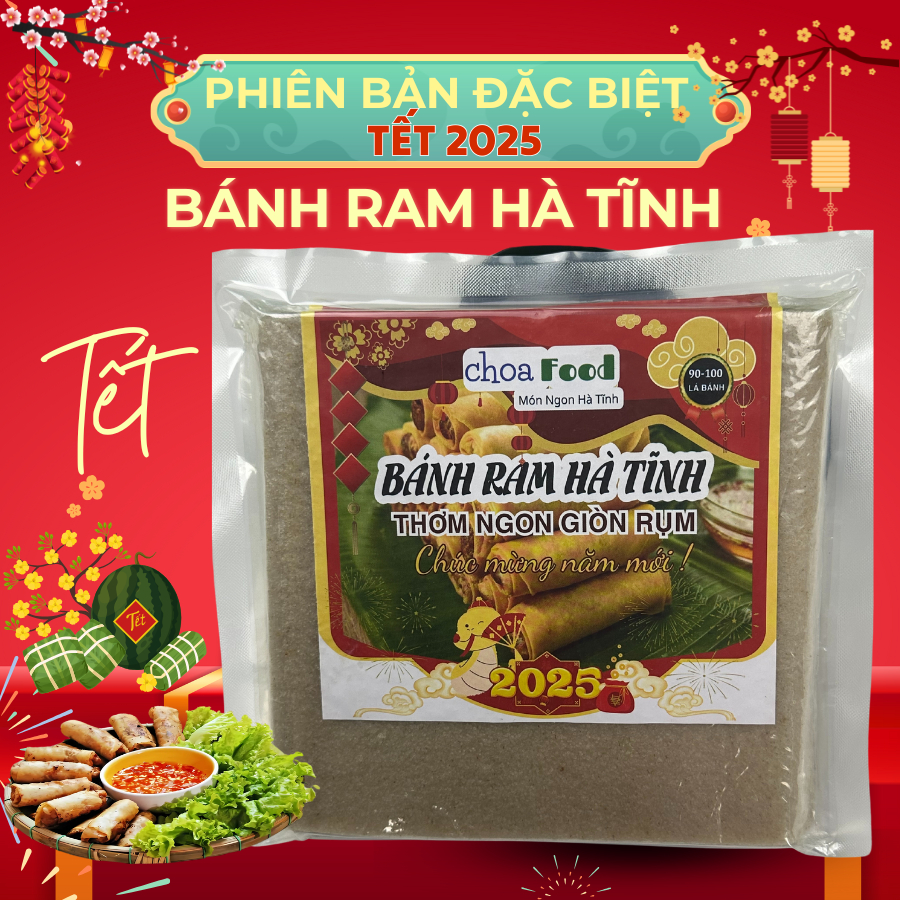 Bánh Ram Hà Tĩnh Hút Chân Không LOẠI 1 - Chả Ram Cuốn Chiên Giòn Ngon ...