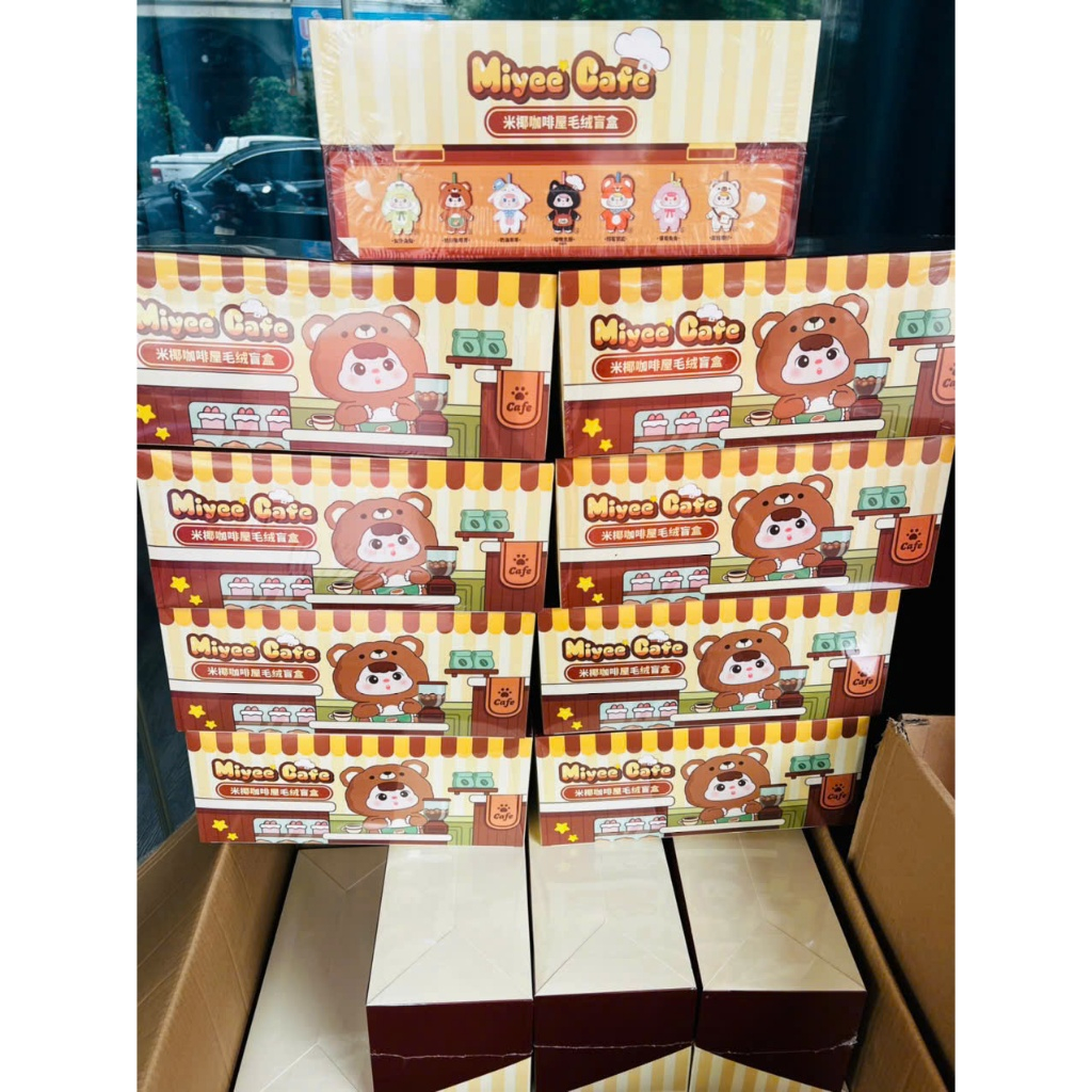 Blind Box Tiệm Cafe Miyee - Móc Khóa Gấu Bông - Đồ Chơi Trang Trí - Quà ...