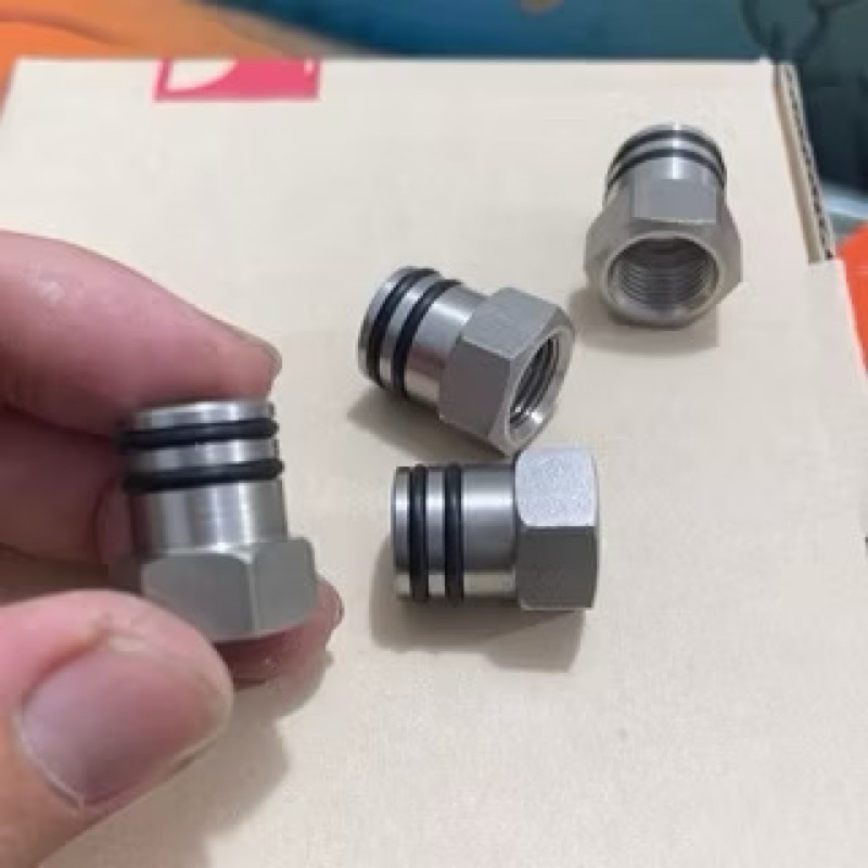 Ốc inox bắt côn sau cho xe tay ga ABL, Vision, Lead, Sh, Vario, Click tri bệnh mòn đầu trục ...