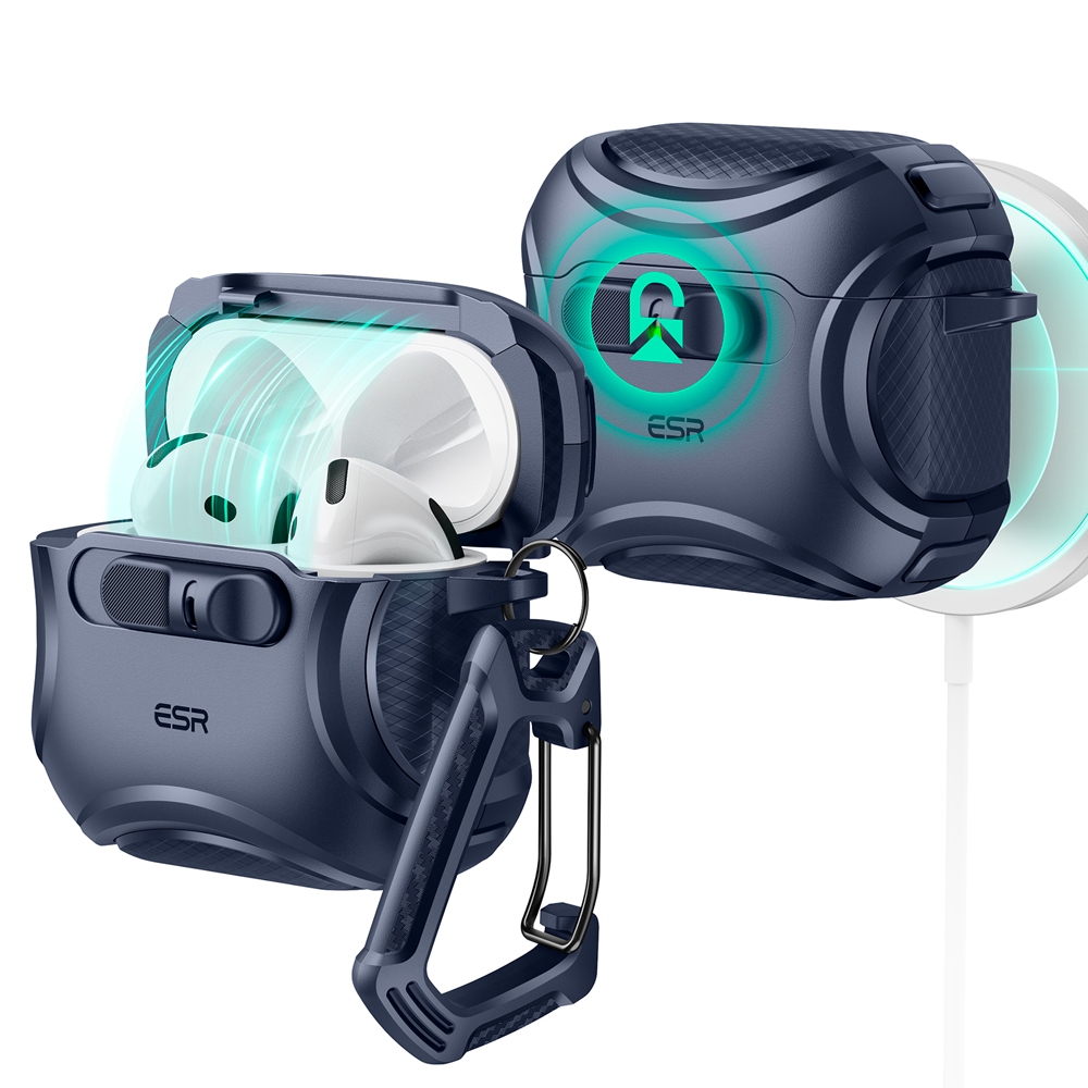 Bao Case ESR Cyber FlickLock Case with HaloLock cho Airpods 4 - Hàng Chính Hãng | Shopee Việt Nam