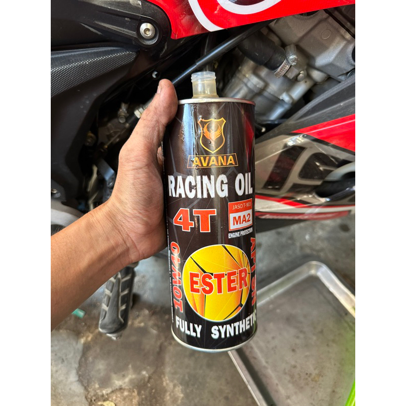 Nhớt Full Tổng Hợp Xe Số Xe Côn Tay AVANA 4T RACING 10W40 1L Nhập Khẩu ...