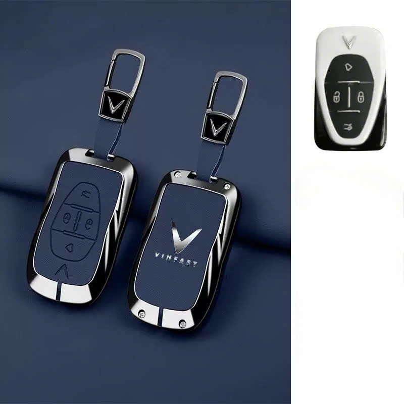 Ốp Chìa Khóa Xe Vinfast VF6-VF7-VF8-VF9 Bọc Chìa Khoá Xe Điện Bằng Da ...