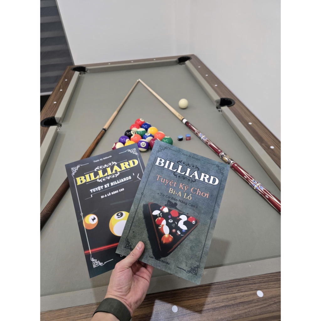 Sách tuyệt kỹ billiards (sách dạy bida lỗ) | Shopee Việt Nam
