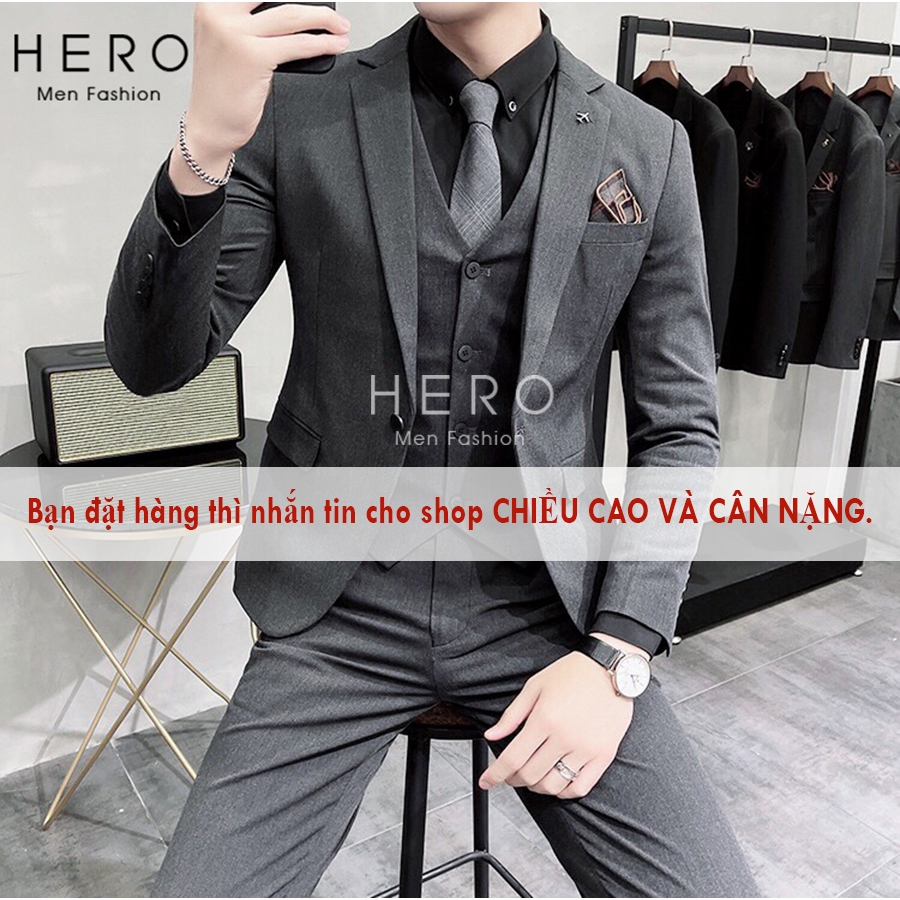 Bộ Vest Comple Nam Mặc Cưới, Bộ Suit Fom Ôm Đẹp, Chất Vải Sịn, Kiểu Dáng Hàn Quốc | Shopee Việt Nam