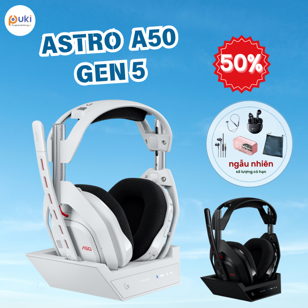 Tai Nghe bluetooth, Tai Nghe, Tai ghe gaming Astro A50 gen 5, Astro A50X | Shopee Việt Nam