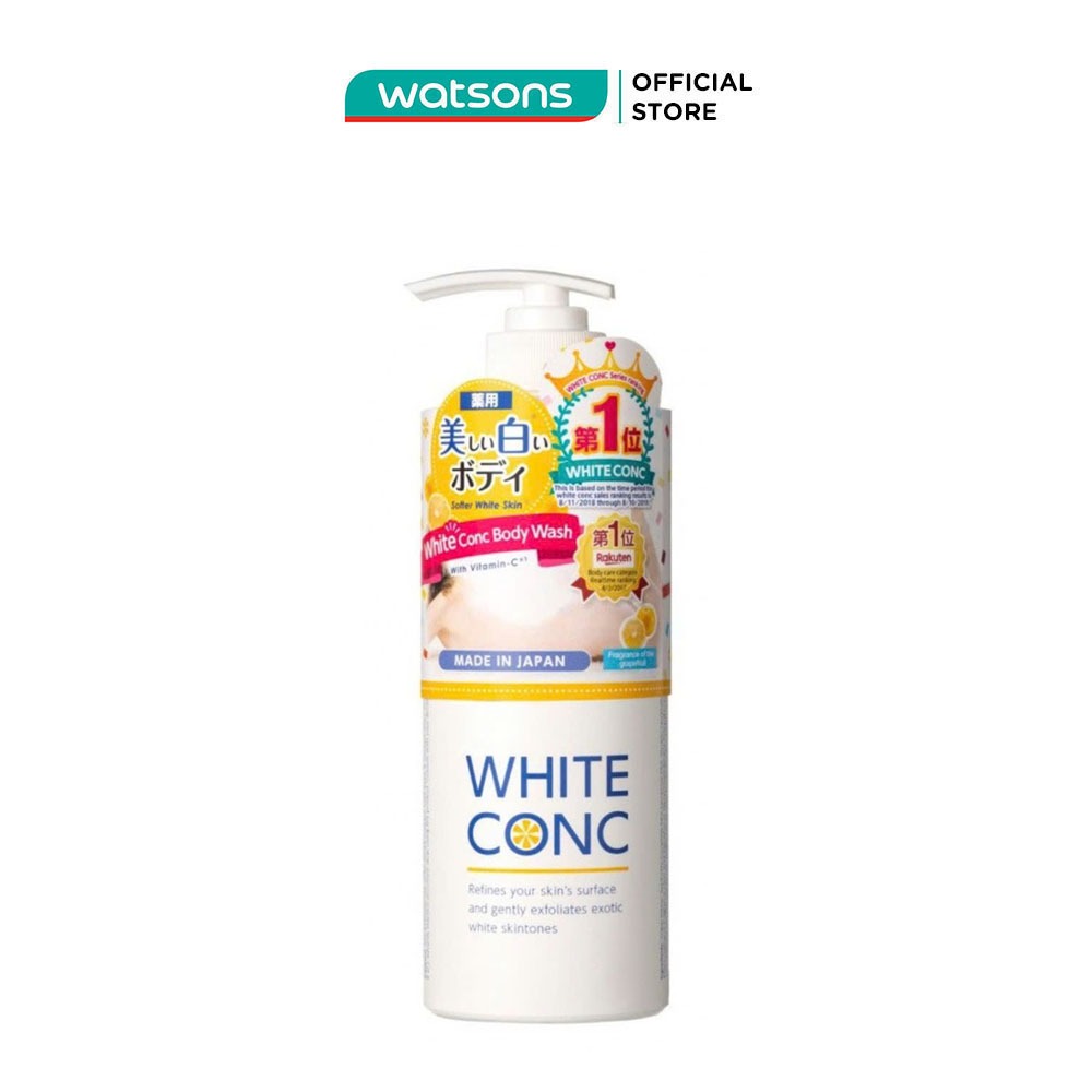 Sữa Tắm Trắng Da White ConC Body Shampoo C2 600ml | Shopee Việt Nam