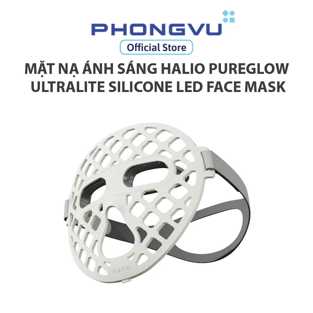 Mặt Nạ Ánh Sáng Sinh Học Halio PureGlow Ultralite Silicone LED Face ...