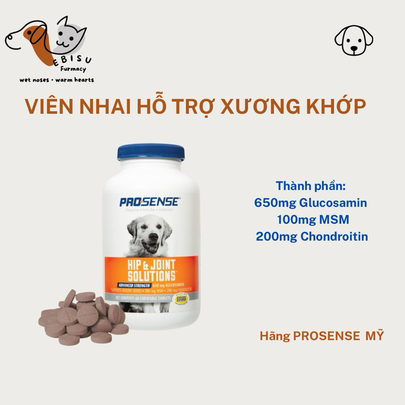 [Date 2027] Prosense Hip and Joint Advance - Vitamin bổ xương khớp cho ...