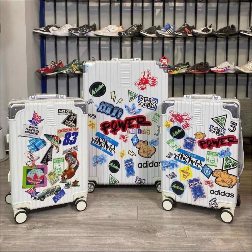 vali adidas Vali ADIDAS - 20inch/24inch/28inch - MÀU TRẮNG | Shopee ...