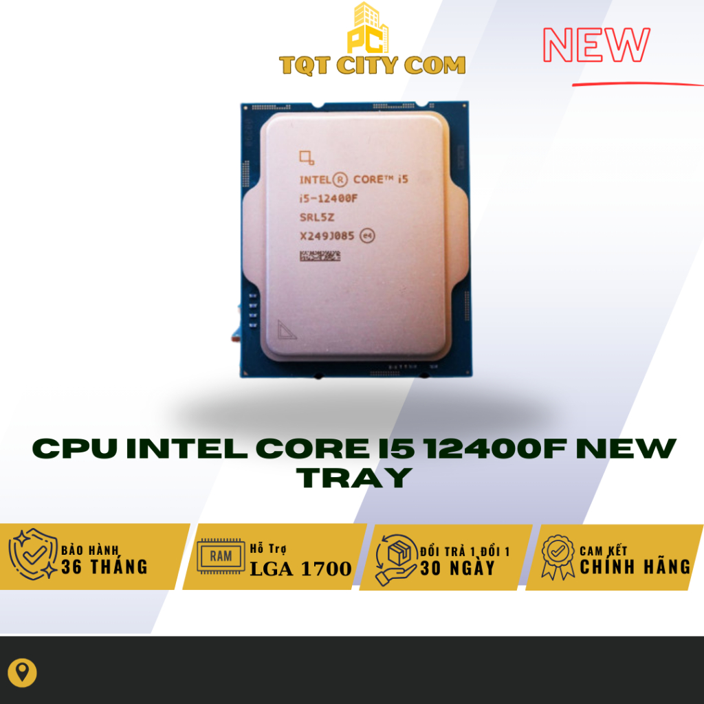 CPU Intel Core I5 12400F NEW Tray (Bảo Hành 36 Tháng) | Shopee Việt Nam