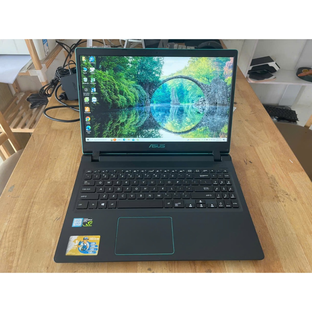 ASUS GAMING X560UD CORE I5 8250U RAM 8G SSD 128G+1T VGA GTX 1050 15 ...