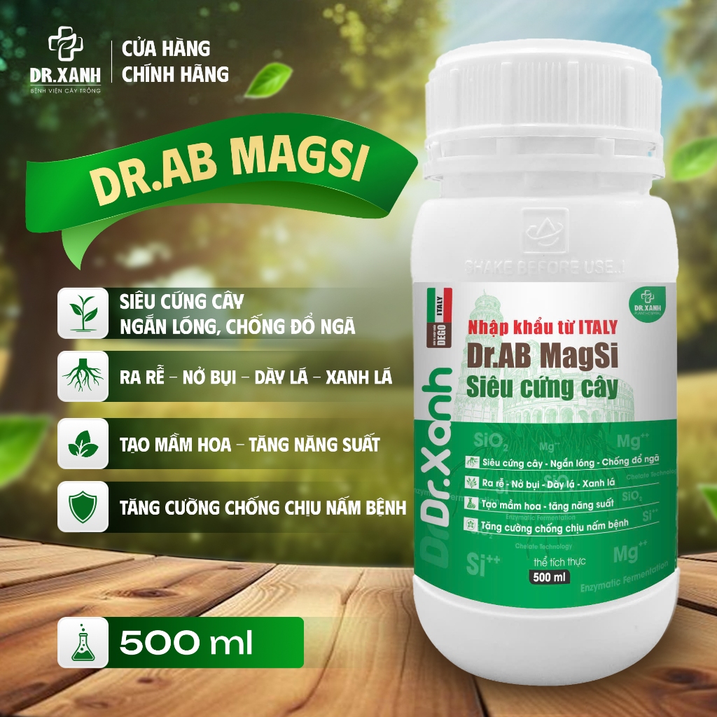 Phân bón Siêu cứng cây, ngắn lóng, chống đổ ngã - DR AB MAGSI - Nhập khẩu Châu Âu - Nở bụi, dày ...