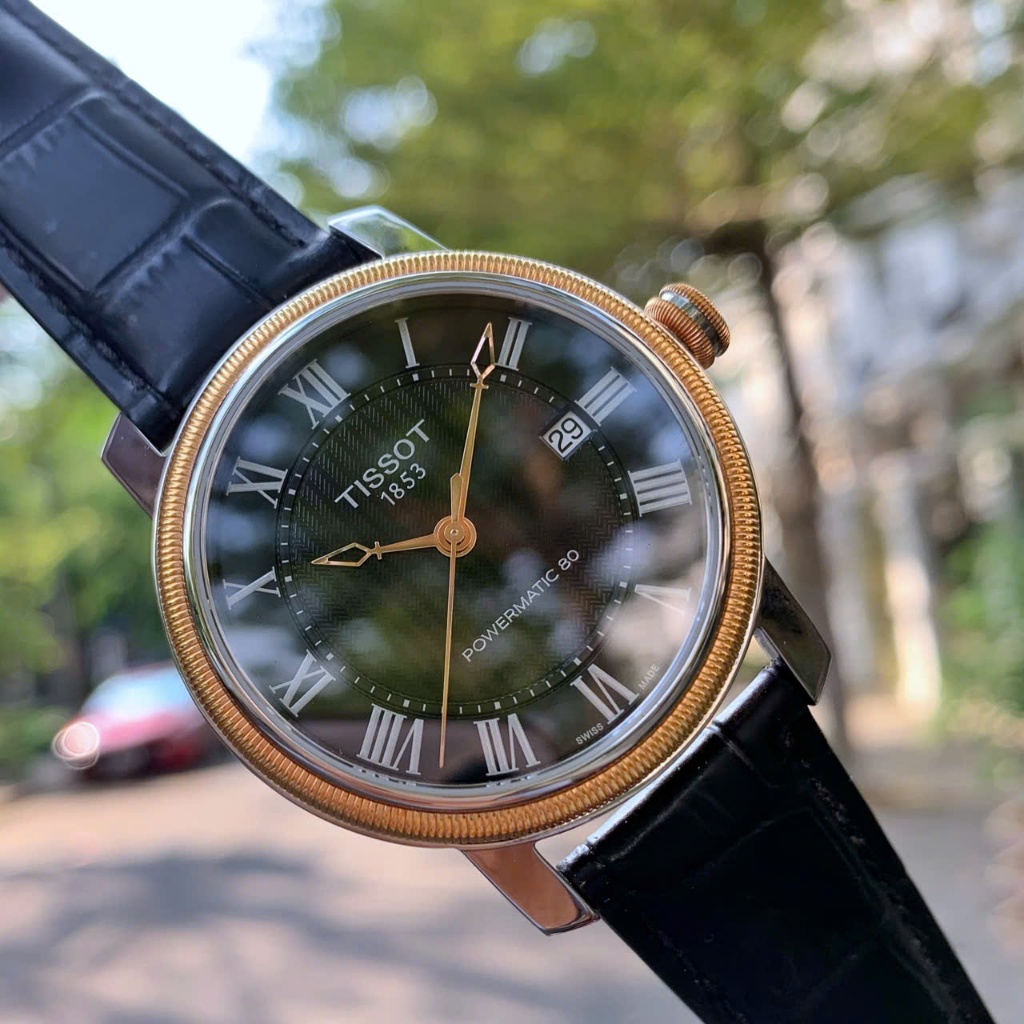 Đồng hồ chính hãng nam Tissot Bridgeport powermatic 80 T097.407.26.053.00 - Máy cơ Thụy Sĩ ...