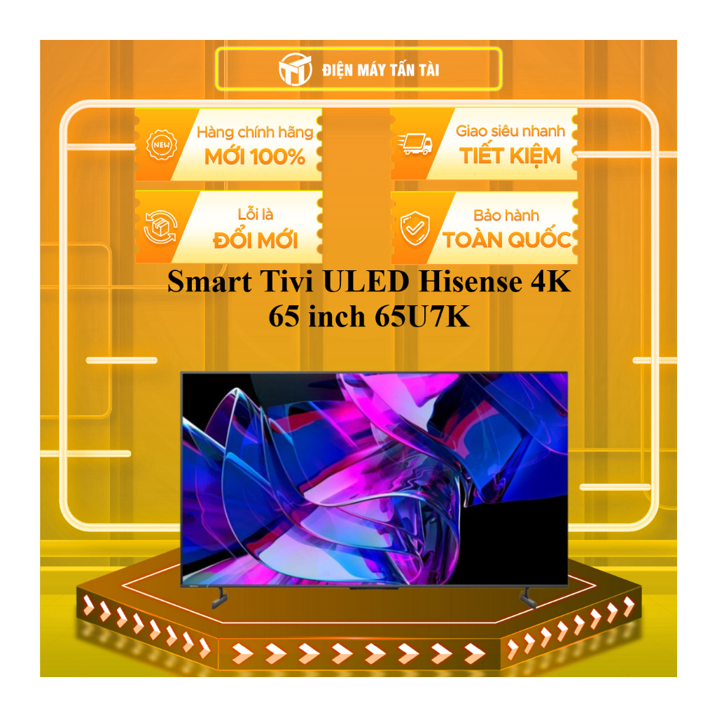 65U7K - Smart Tivi ULED Hisense 4K 65 inch 65U7K - Hệ điều hành VIDAA ...