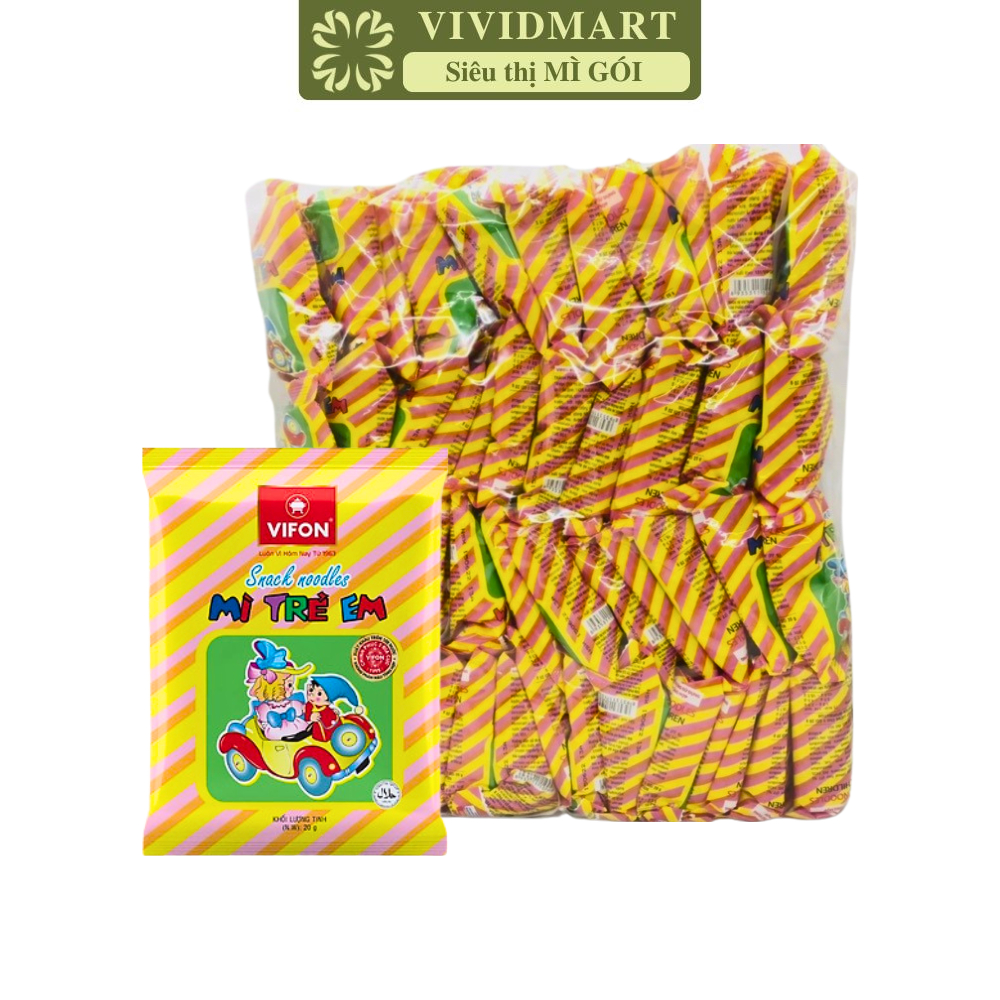 [SET 50 GÓI] - VIFON - Mì trẻ em Vifon, snack mì trẻ em Vifon, mì ăn ...