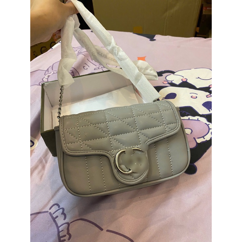 Túi Xách Nữ Gu Ci Mini Dây Xích Sz18 đựng Vừa điện Thoại Full Box Shopee Việt Nam