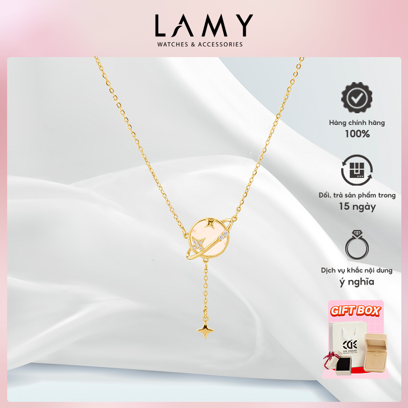 Dây chuyền nữ LAMY Orbiting Star Necklace Gold 6443 | Shopee Việt Nam
