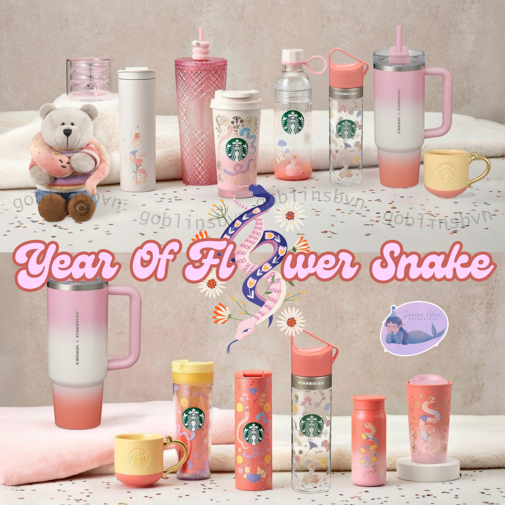 [Goblin & Mermaid] STARBUCKS BỘ SƯU TẬP NĂM MỚI YEAR OF THE SNAKE 2025 ...