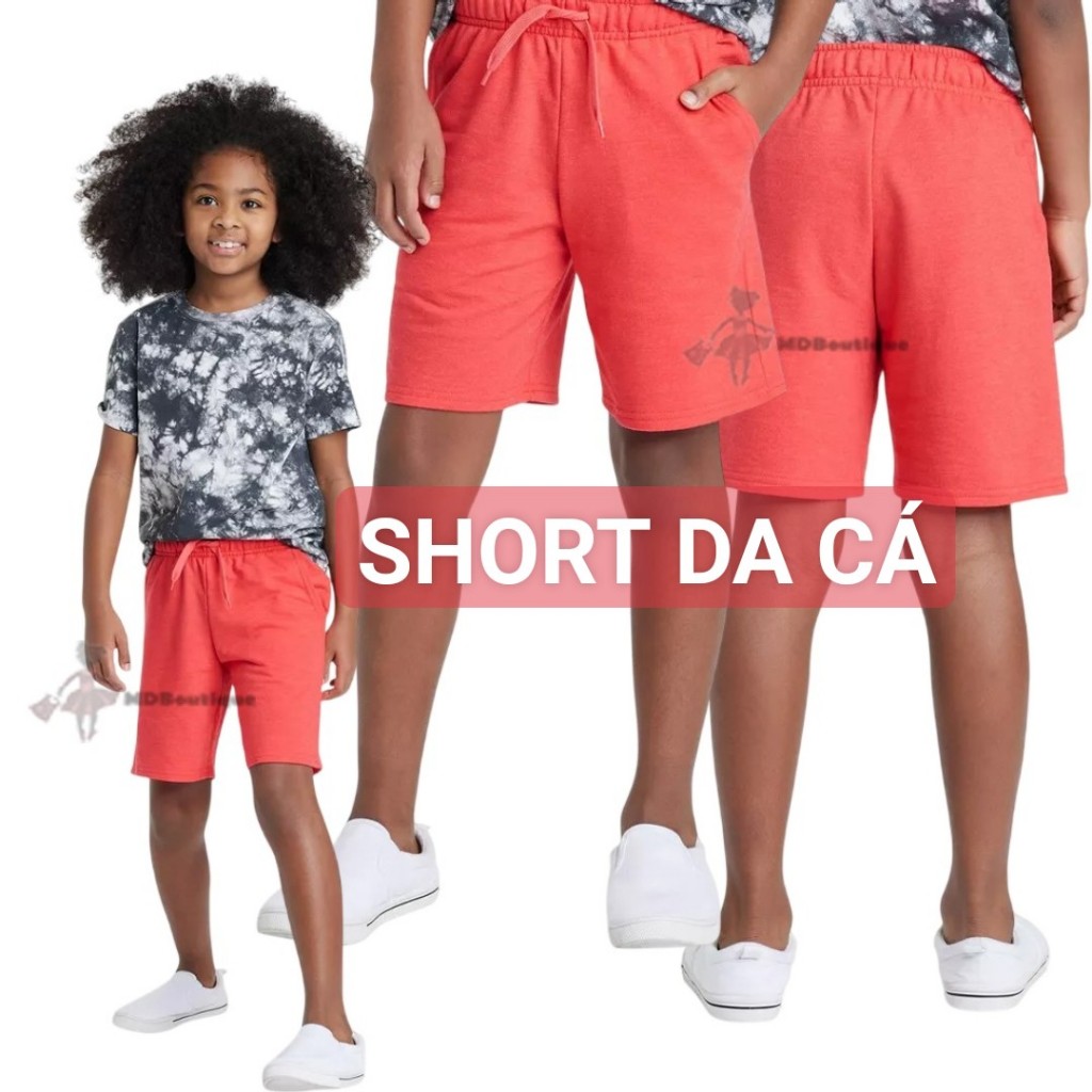Quần short da cá bé trai size đại màu trơn XS-2XL (18-55kg) | Shopee ...